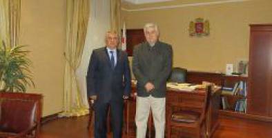 Genel Sekreter Halil Erol'un Gürcistan Ankara Büyükelçisi'ni Ziyareti